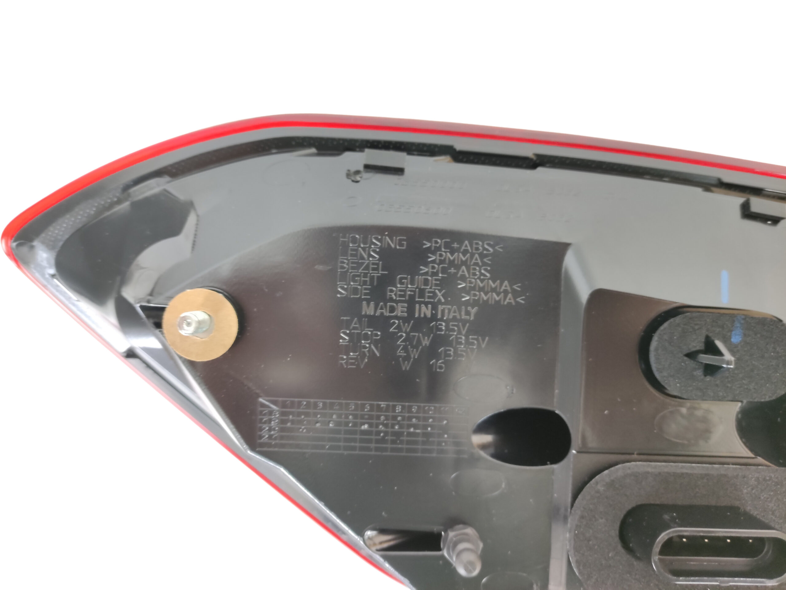 Maserati Rear Rh Fixed Tail Light 670107148 - Masparts