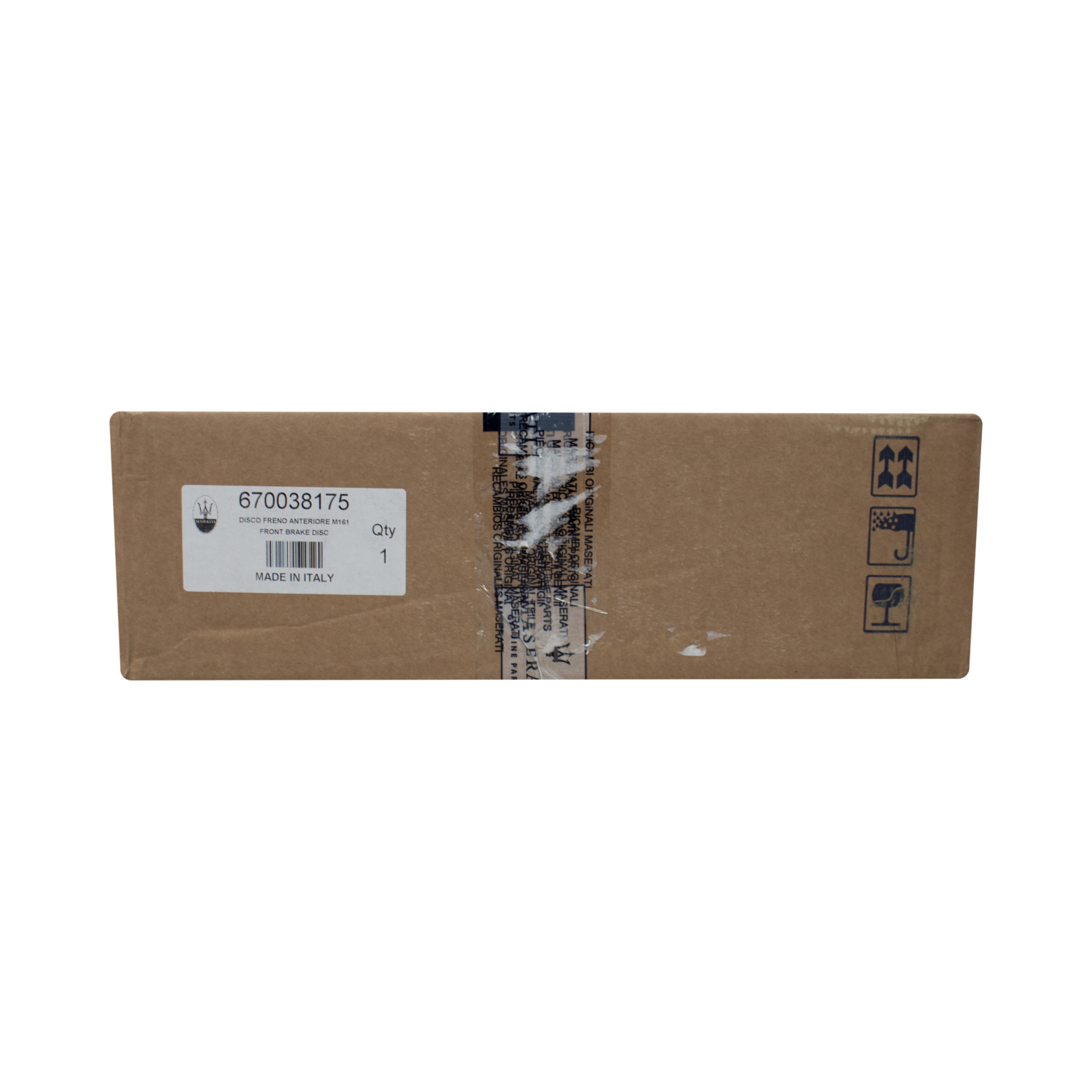 Maserati Front Brake Disc 670038175 - Masparts