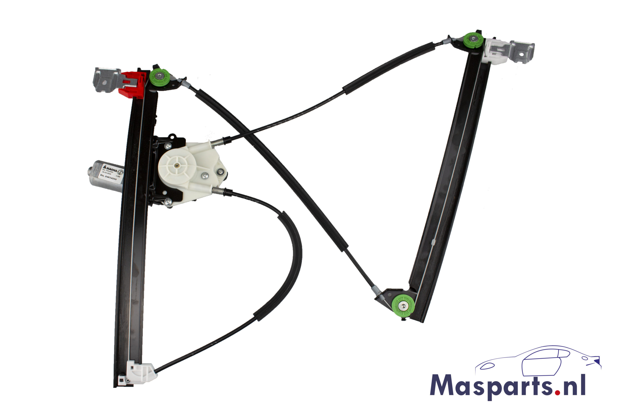 Maserati Front Lh Power Window Mechan 84934200 - Masparts